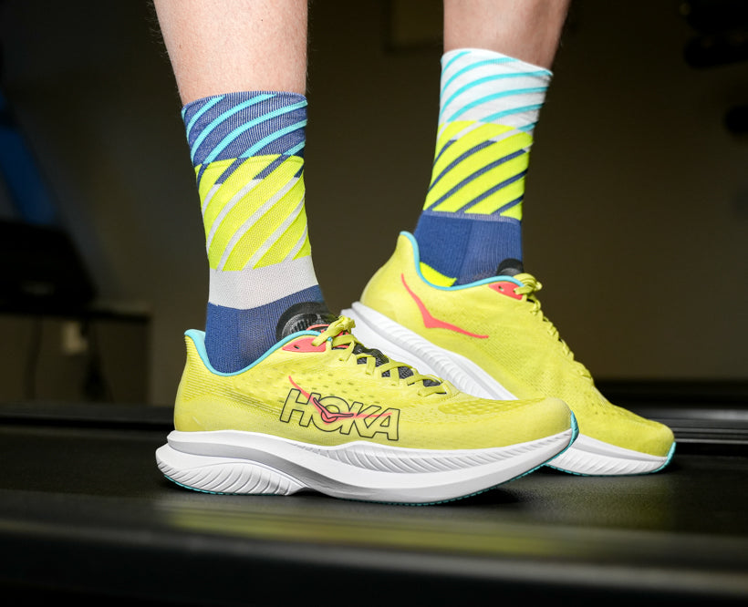 Hoka M MACH 6 Yuzu / Cielo Blue – Framsport