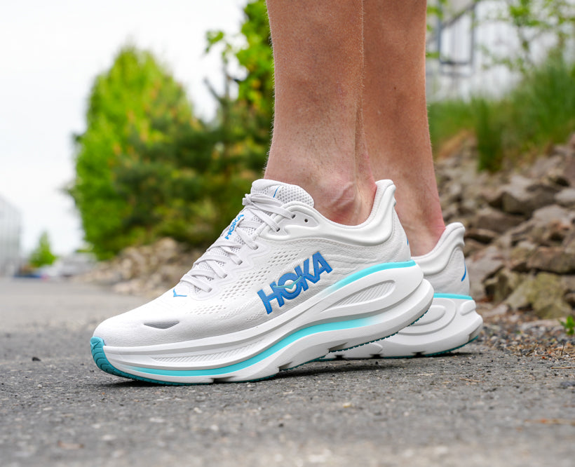 Hoka M BONDI 9 White / Hoka Blue – Framsport