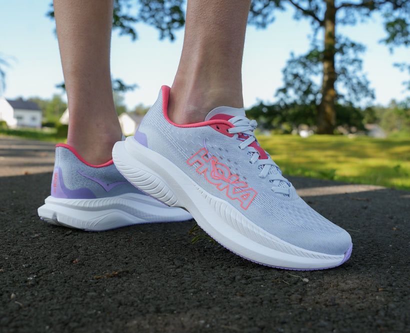 Hoka W MACH 6 Pale Dusk / Gull – Framsport